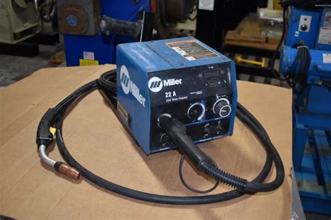 Miller Electric Mitrowski Welding Miller S22A Wire Feeder Used