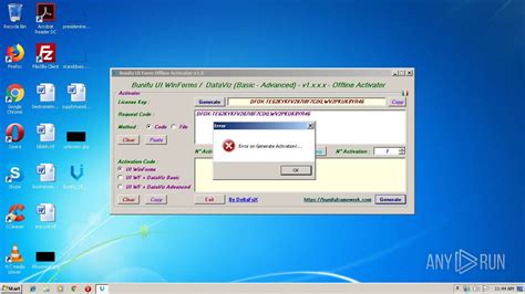 malware analysis bunifu ui activator v1 5 by dfox exe no threats detected any run malware