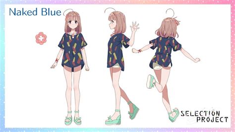 Naked Blue衣装設定 Character Sheet Character Design Blue Costumes