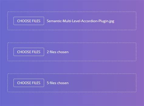a custom file input in css and js