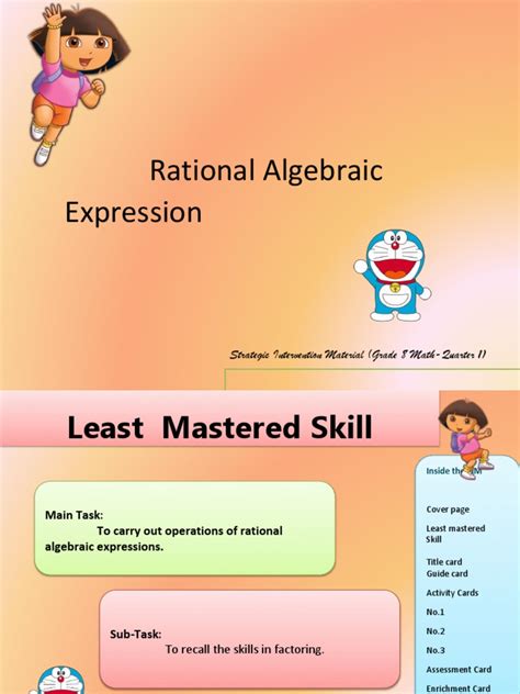 rational algebraic expressions pdf mathematical concepts mathematical objects
