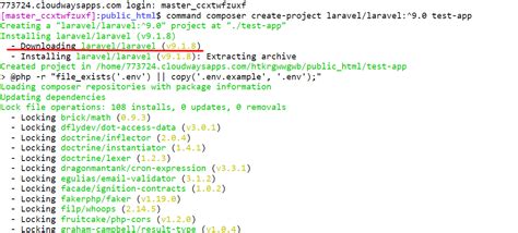 Quickly Install Laravel 9 On A Server With New Features