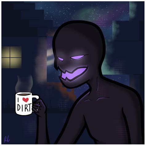 Guess I Should Post My Art This Is My Done With Life Enderman R