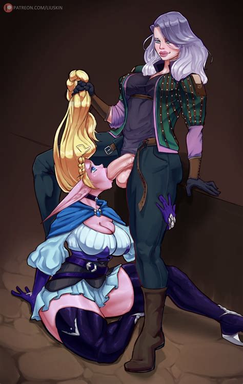 Rule 34 2futas Absurd Res Balls Big Breasts Big Penis Blonde Hair Blowjob Blue Eyes Blush