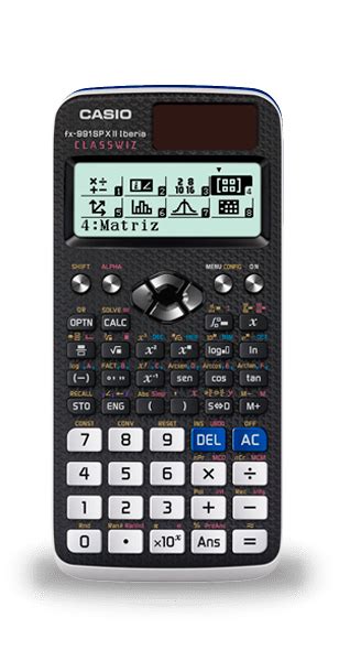 FX 991 SPX II IBERIA CLASSWIZ CASIO Educación España