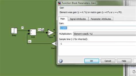 Simulink Tutorial First Order Dynamic System YouTube