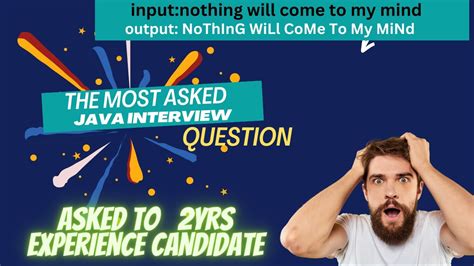 java interview question string question most asked java interview question important youtube