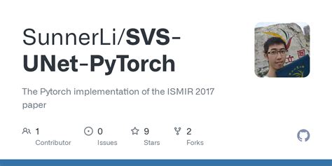 GitHub SunnerLi SVS UNet PyTorch The Pytorch Implementation Of The