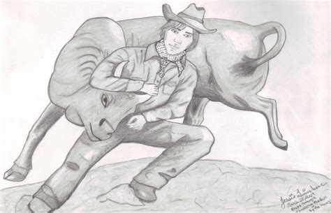 Grabbing The Bull By The Horns By Friendlybutterfly On Deviantart