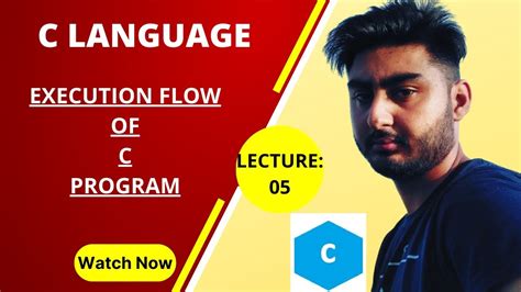 execution flow of c program c programming for beginners youtube