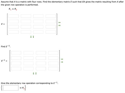 solved assume that a is a matrix with four rows find the