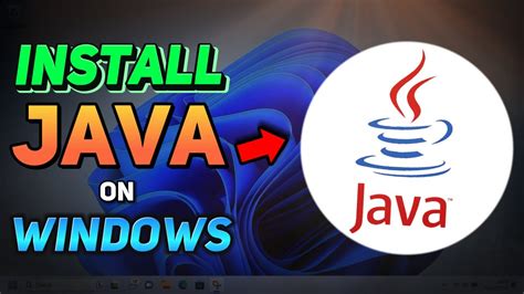 How To Install Java On Windows 11 Tutorial YouTube