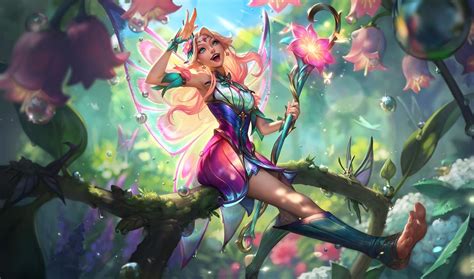 Faerie Court Lux League Of Legends Skin