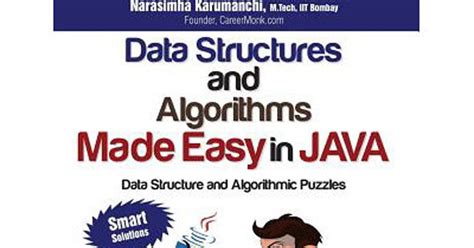 data structures and algorithms made easy in java