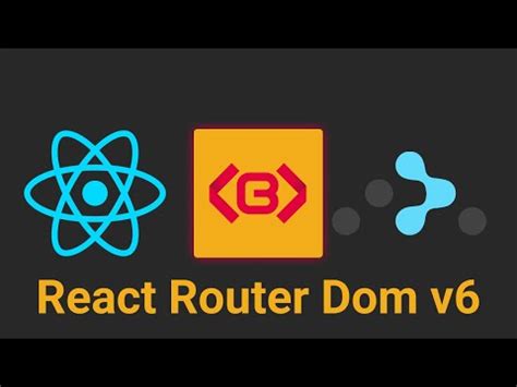 React Router Dom V6 YouTube