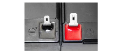 Batteries Battery Connectors Inside A UPS F1 For F2 Subsituted