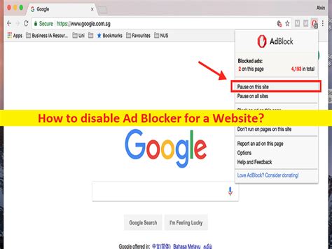 how to disable ad blocker for a website [steps] techs and gizmos