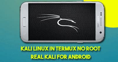 Kali Linux Install In Termux