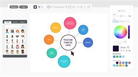 Free Online Mind Map Maker Design Custom Mind Maps Venngage