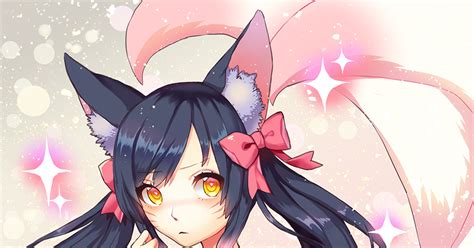 Lol Ahri Fox Ears Pixiv