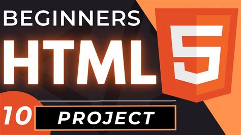 Html Website Project For Beginners First Html Project Tutorial Youtube