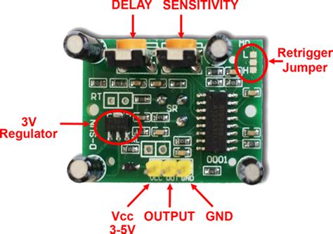 pir sensor hc sr501 arduino nano tutorial step by step instruction linux consultant