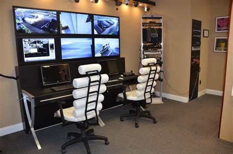 This Is How I Want The Camera Room To Be Like 6 10 Monitors Displaying Cameras Active And