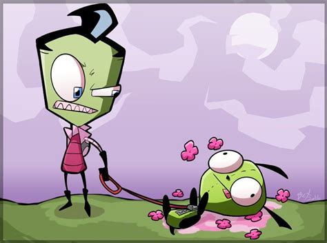 Invader Zim Zim And Gir