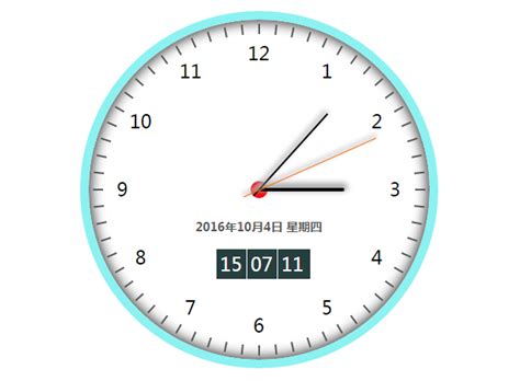 15个超强悍的css3圆盘时钟动画赏析 html5tricks 博客园