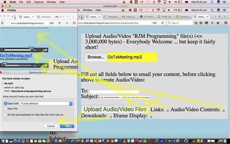 audio video html5 form input capture via php download tutorial robert james metcalfe blog