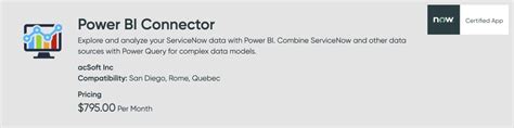 Introducing Power BI Connector For ServiceNow By Alpha Serve Yeah Hub