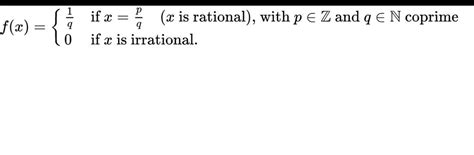 why is thomae s function continuous at every irrational number maths amino amino