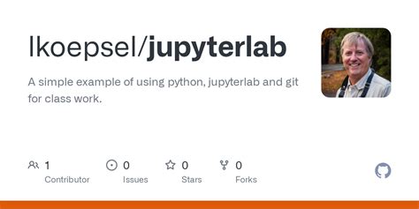 github lkoepsel jupyterlab a simple example of using python jupyterlab and git for class work