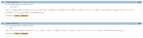 solved prove the statement using the epsilon delta