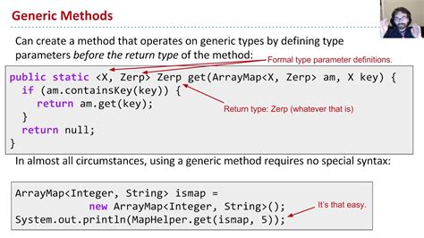 Syntax1 Video 6 Generic Methods YouTube