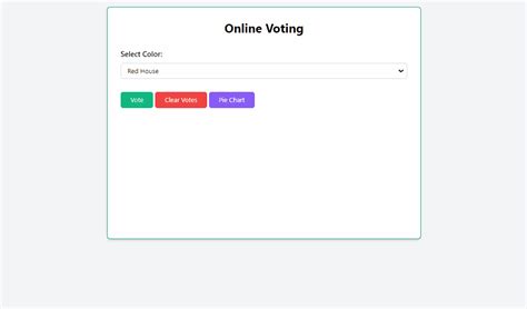 design an online voting system card using tailwind css and javascript geeksforgeeks