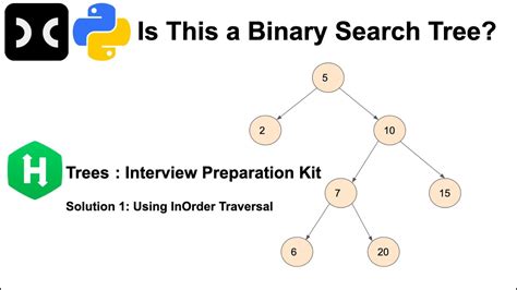 trees is this a binary search tree hackerrank trees interview youtube