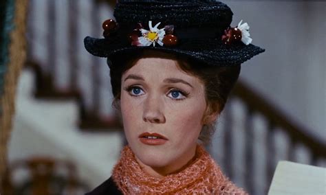 Mary Poppins Julie Andrews ~ 1964 Julie Andrews Mary Poppins Mary Poppins Movie Mary