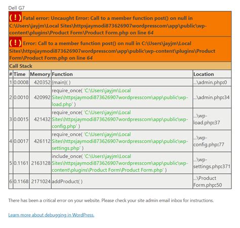 php error call to a member function post on null in woocommerce rest api stack overflow