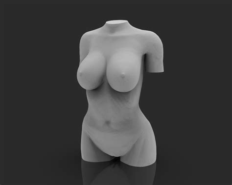 STL file NAKED BODY MODEL Nº13D printer model to downloadCults