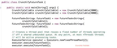 java futuretask example with callable and runnable crunchify