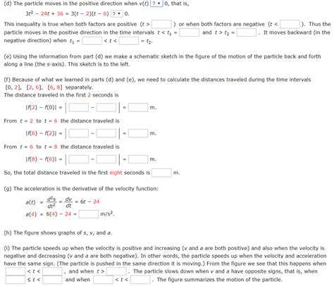 solved example 1 the position of a particle is given by the