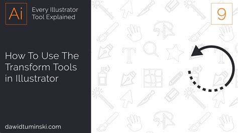 How To Use The Rotate Tool In Illustrator Tutorial YouTube