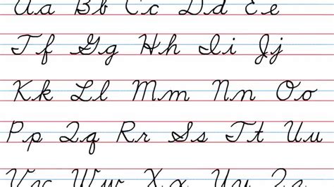 Cursive Handwriting Step By Step Cursive Handwriting Practice