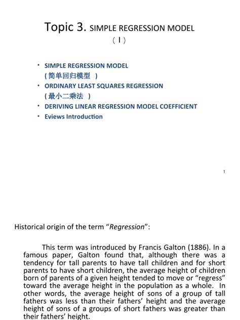estimating linear regression models using the ordinary least squares method pdf ordinary