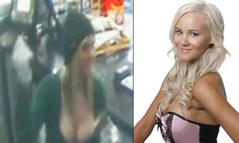 Tonee Walker Busted Buxom Bandit Who Held Up Gas Station Prompting Very Eager Police Search