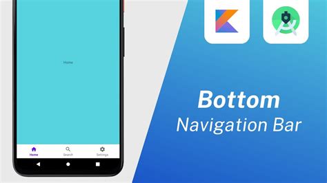 Bottom Navigation Bar Android Studio Kotlin YouTube