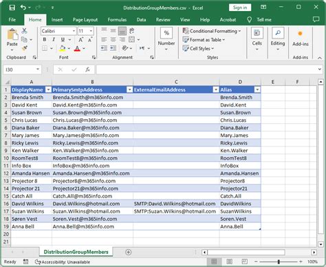 Export Distribution Group And Members With PowerShell O365info