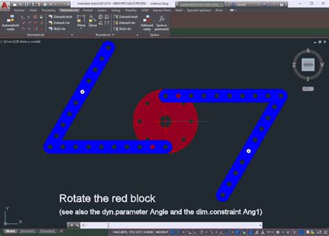 CAD Forum Parametric Constraints Between 3D Objects In AutoCAD