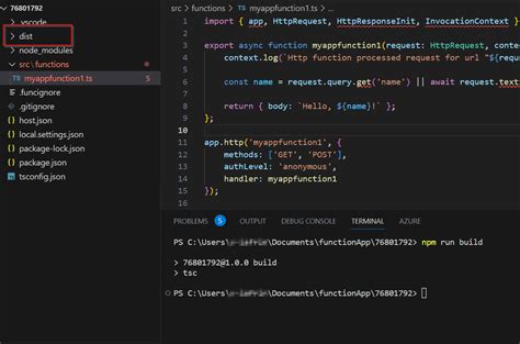 Typescript Error With Module Azure Functions Has No Exported